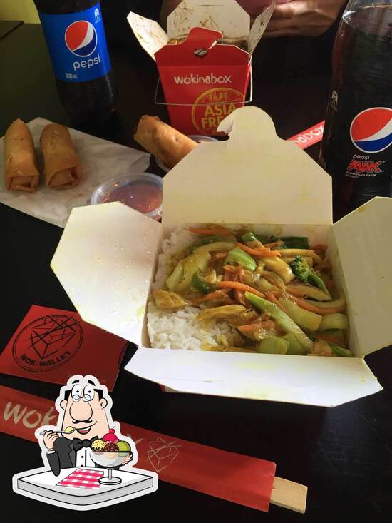 Menu at Wokinabox ( Noodle Box ) restaurant, Darch, Kingsway
