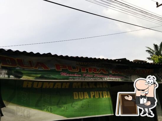 Carta del restaurante Dua Putra Minang, Bandar Labuhan, GQCH+CQH