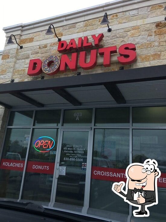 Menu at Daily Donuts, Kerrville, 603 Main St #A