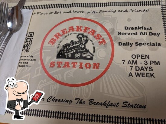 Menu at Breakfast Station restaurant, Port Richey, US-19