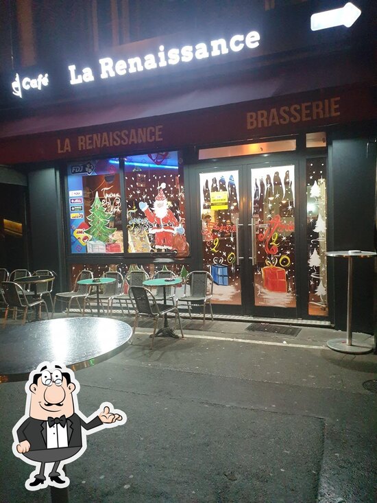 Menu at Le Moderne restaurant, Pantin, 36 avenue Jean Jaurès