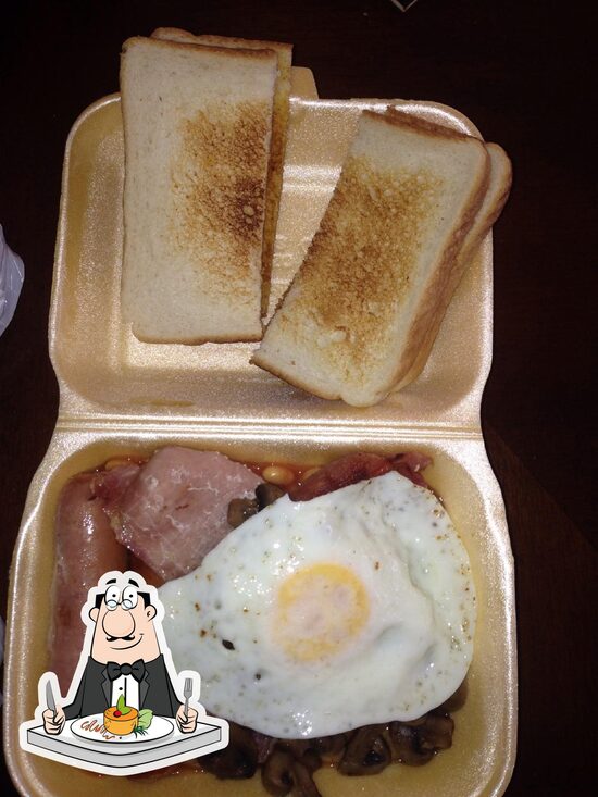 Menu at Pem Butty Box cafe, Wigan