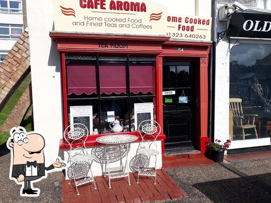 Menu at Cafe Aroma, Eastbourne
