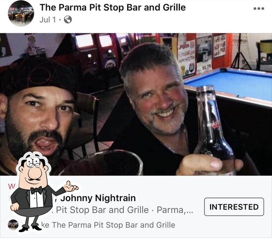 Menu at Parma Pit Stop pub & bar, Parma