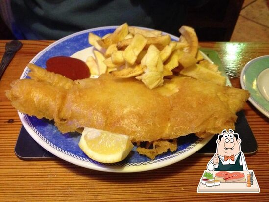 Menu at Hanbury's Licensed Fish Restaurant, Torquay