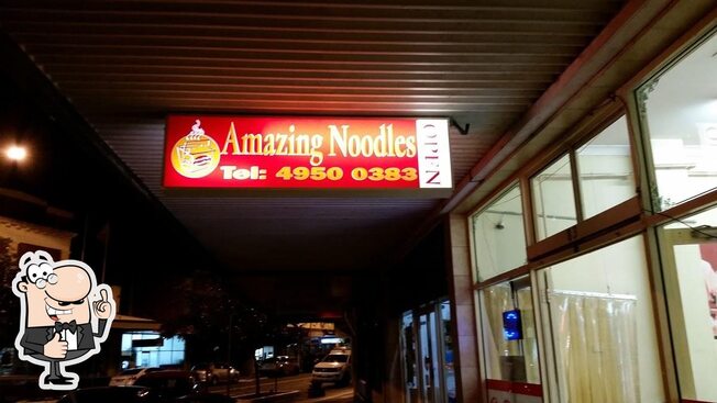 Menu at Amazing Noodle fast food, Wallsend