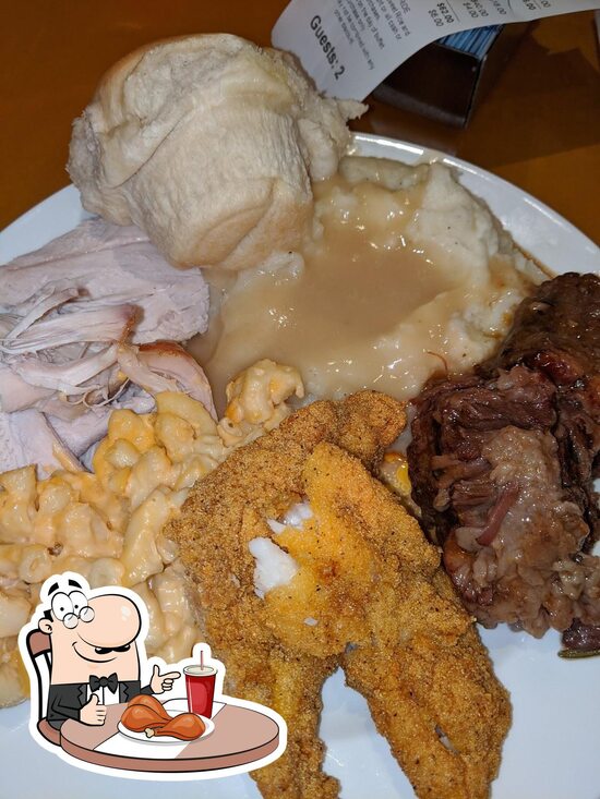 Menu at Assembly Line Buffet restaurant, Detroit