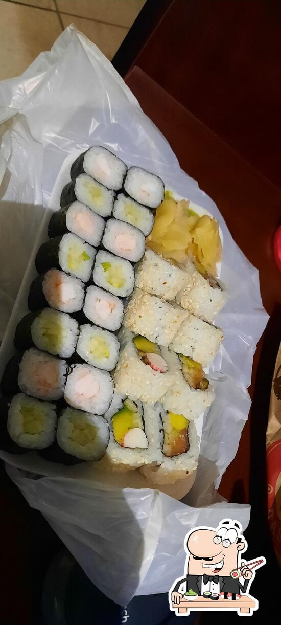 Menu at Mini Sushi restaurant, Polokwane
