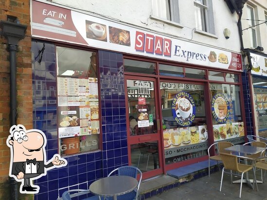 Menu at Star Express Cafe, Letchworth Garden City