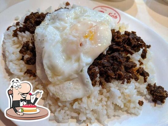 Menu at Rodic's Diner restaurant, Manila, Castro