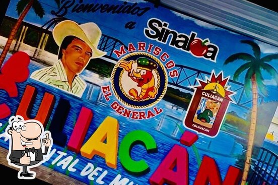 Menu at Mariscos El General restaurant, Pasadena, Spencer Hwy