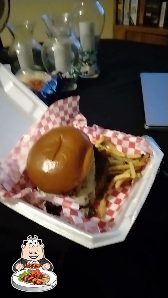 Menu at Red River Burger Factory restaurant, Hooks