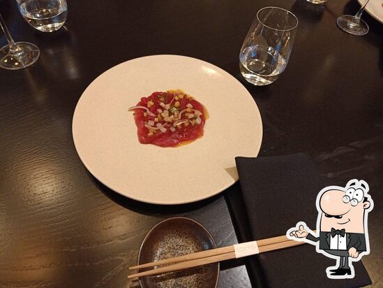 Menu at Sokyo restaurant, Pyrmont, The Darling