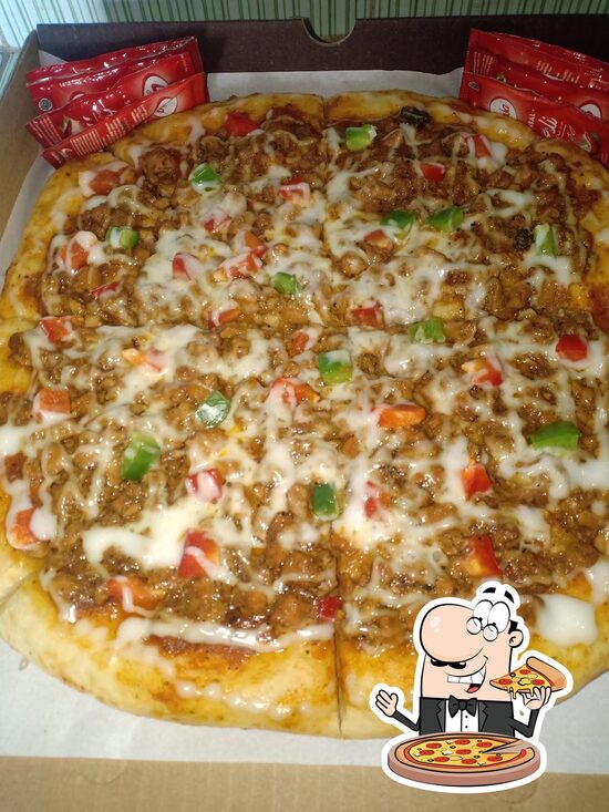 Menu at Bos pizza, Durian Jangak