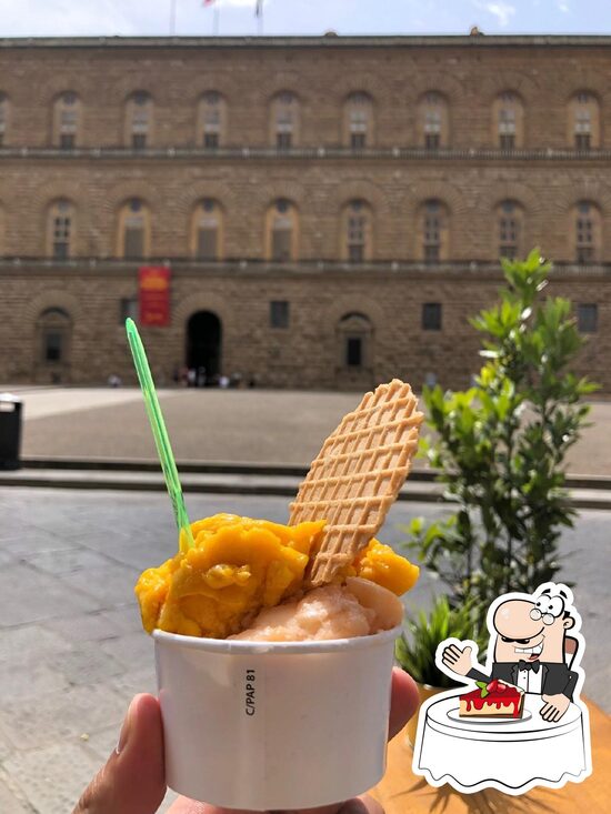 Speisekarte von Master Gelato restaurant, Florenz