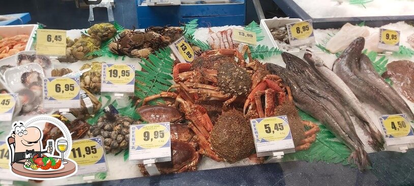 Menu at Supermercados Alimerka, Colunga