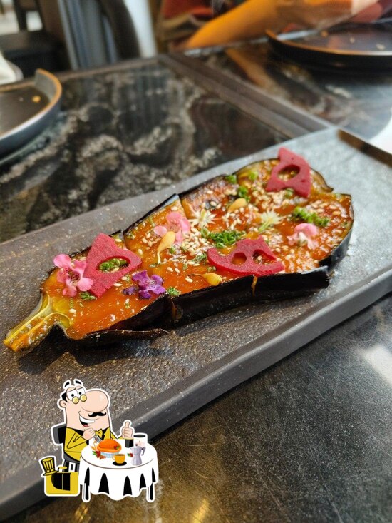 Menu at Akira Back restaurant, Bangkok