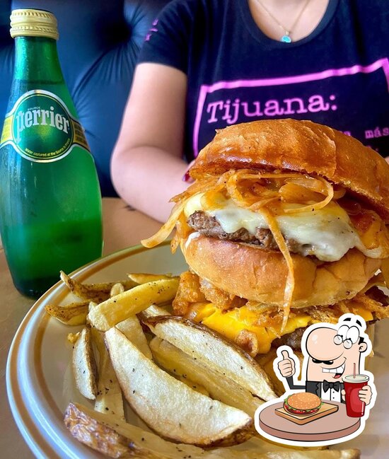 Menu at Burger Crib Playas restaurant, Tijuana