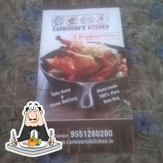 Menu at Carnivore's Kitchen, Chennai, 19/22