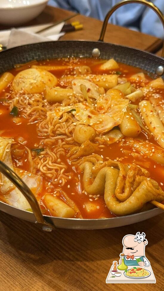 Menu at Kimchi restaurant, Regina