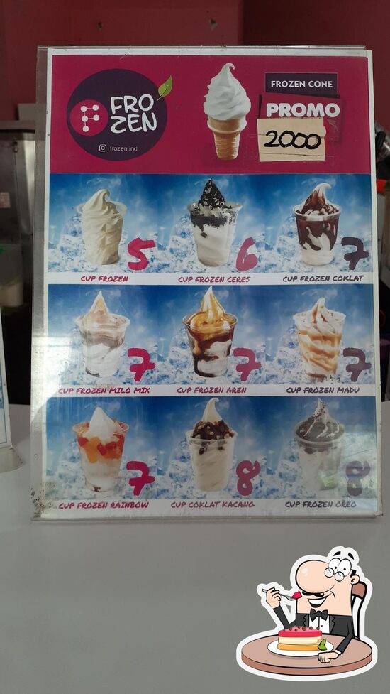 FROZEN - Restaurant menu, prices and reviews