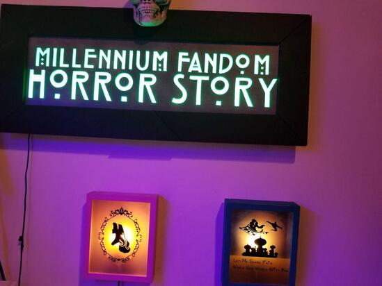 Menu at Millennium FANDOM BAR, Las Vegas