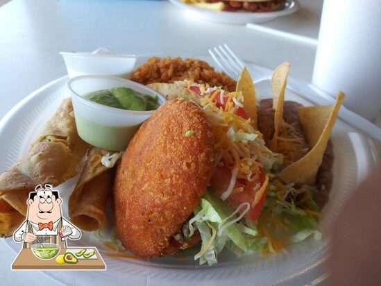 Menu at Happy Burger restaurant, El Paso