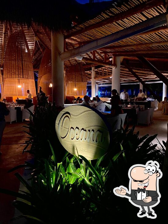 Menu at Oceana restaurant, Punta Cana, FJM4+F7P