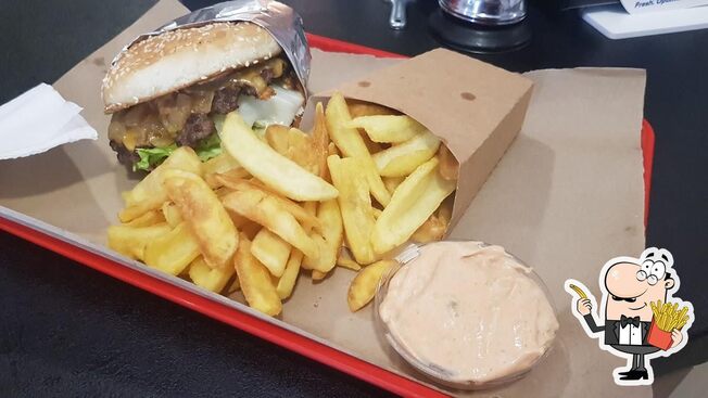 Menu at One Burger, Oradea