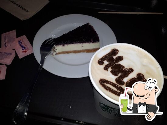 Menu at Starbucks, Cairo, Nile City Towers