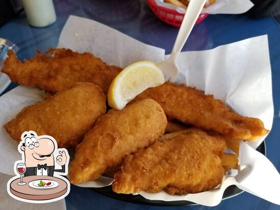 Menu at Cape Cod Fish & Chips restaurant, Sacramento