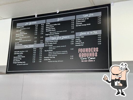 Founders Grounds Coffee Company, Speedway - Restaurant menu, prices and ...