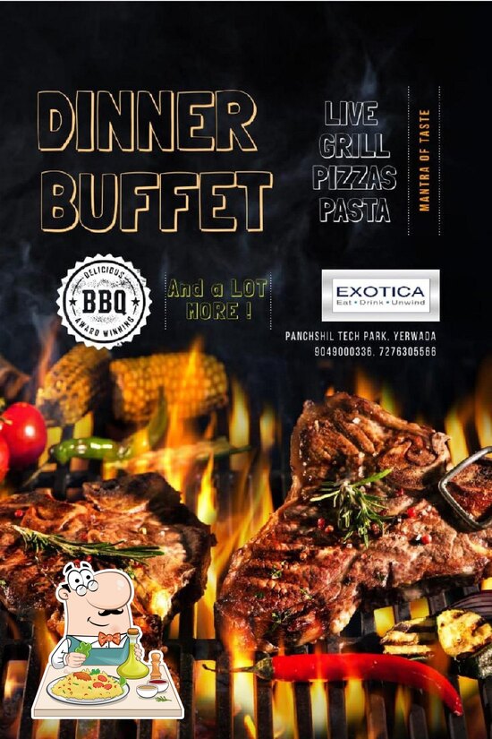 Menu at Zafran Exotica, Pune