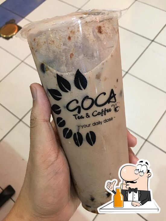 Menu at Goca Tea & Coffee, Marikina