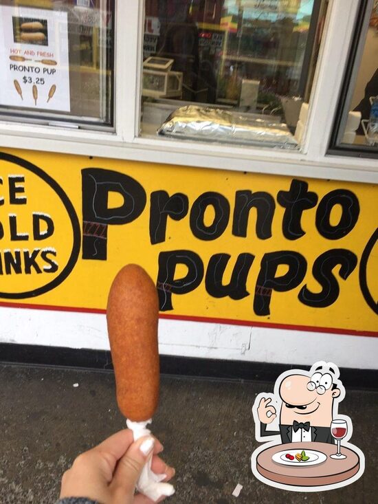 Menu at Pronto Pup restaurant, Seaside