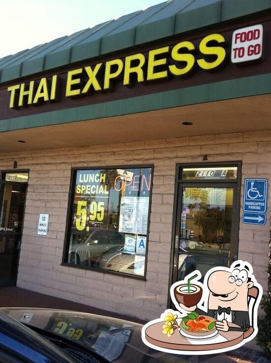 Menu at Thai Express Food Togo restaurant, Redondo Beach