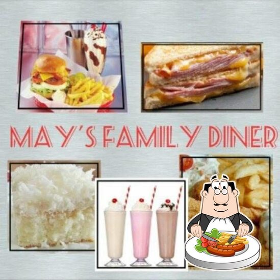 Menu at May’s Family Diner, Waterloo