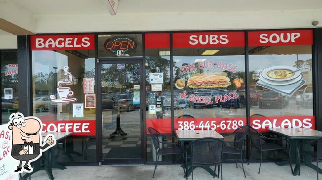 Menu at Sub Base & Bagel Place restaurant, Palm Coast, 7 N Old Kings Rd