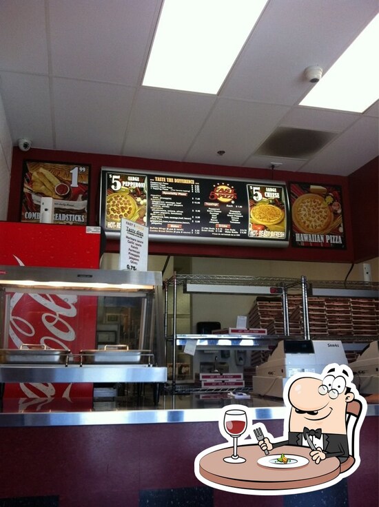 Menu at Fast 5 Pizza pizzeria, Fontana, Merrill Ave