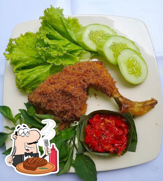 Menu at Ayam penyet rawit ijo dan nasi liwet ungu restaurant, East Jakarta