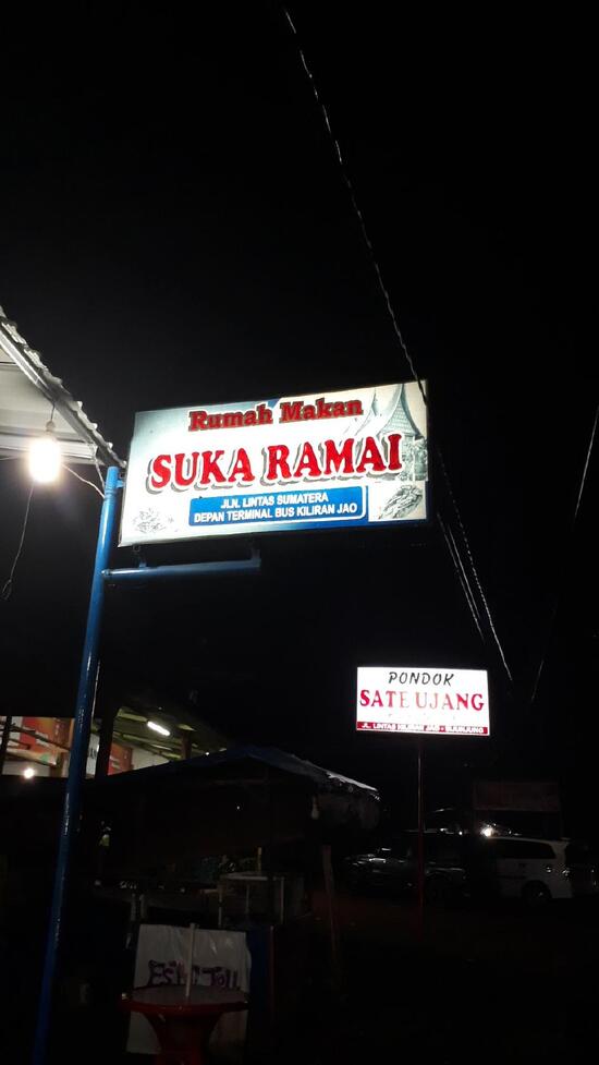 Menu at RM. SUKA RAMAI restaurant, Muaro Takung