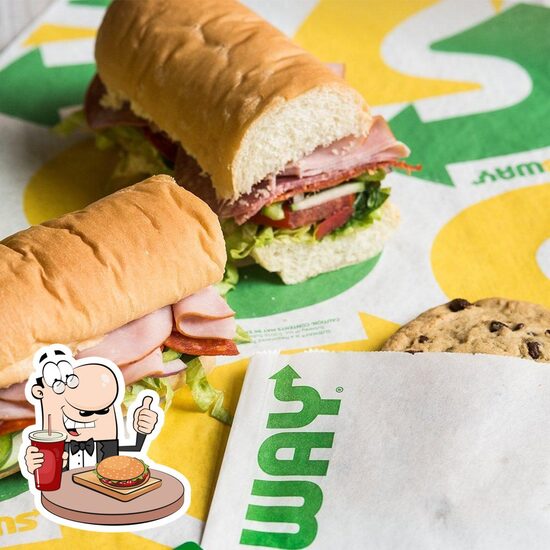 Menu at Subway restaurant, Conley, Thurman Rd