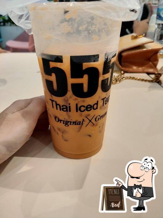 Menu at Thai tea 555 sudrman restaurant, Palembang