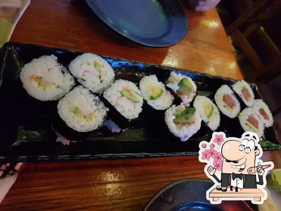 Menu at Kawa Sake Sushi Boat restaurant, Yarraville