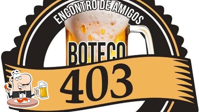 Menu at Boteco 403 pub & bar, São Paulo