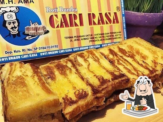Carta del restaurante Roti Bakar LEGENDARIS, Bandung