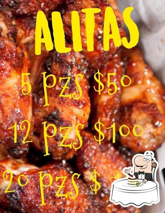 Menu at Antojitos TITA restaurant, Texcoco