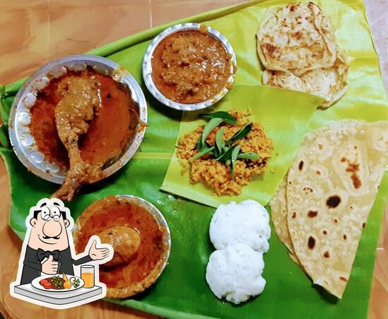 Menu at Abi hotel, Alangulam