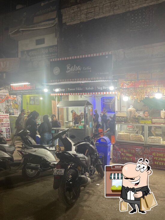 Menu at Baba fast food, Itarsi