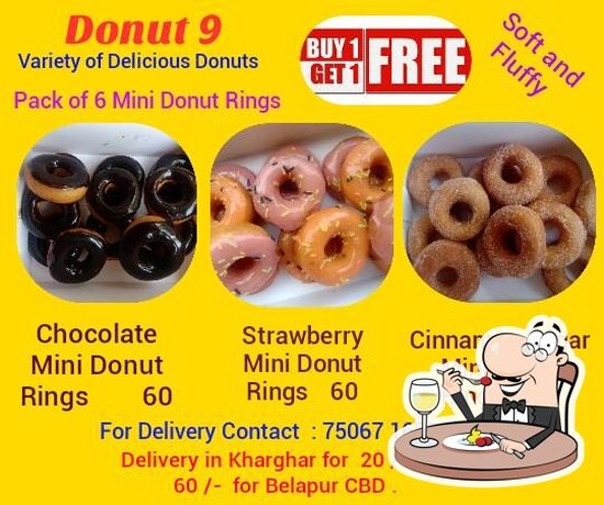 Menu at Donut 9, Navi Mumbai
